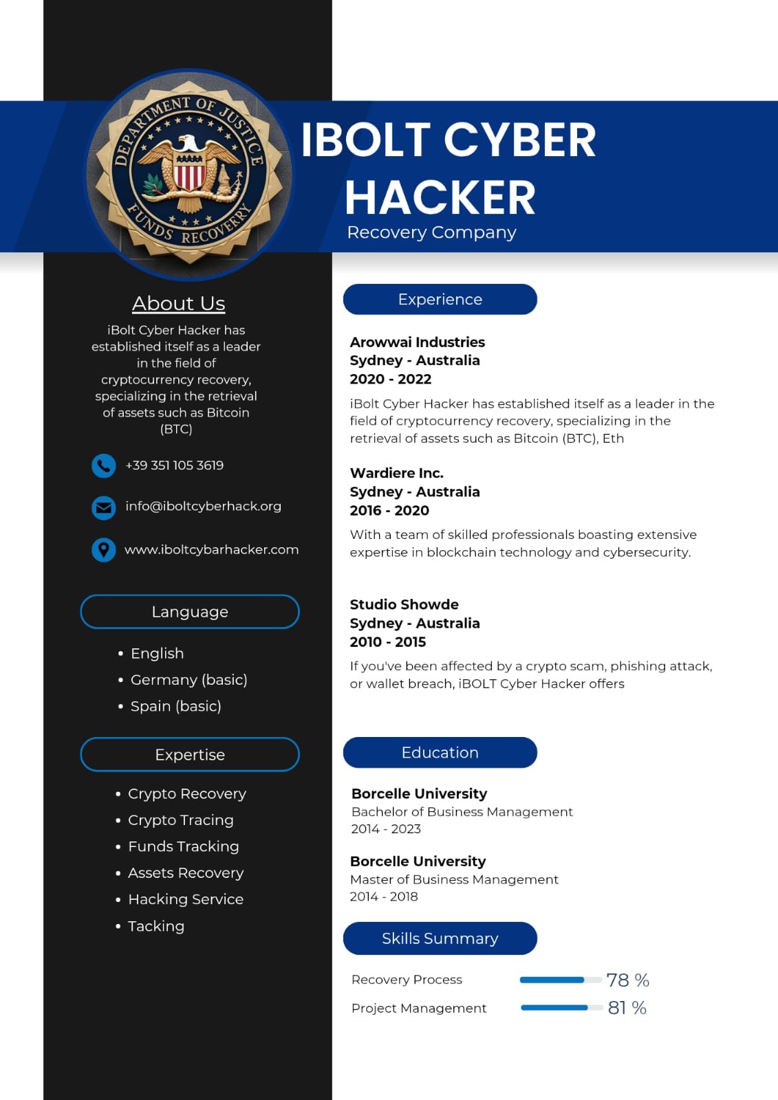 iBOLT CYBER HACKER: TRACK AND RECOVERED MY CRYPTO | SavyCon